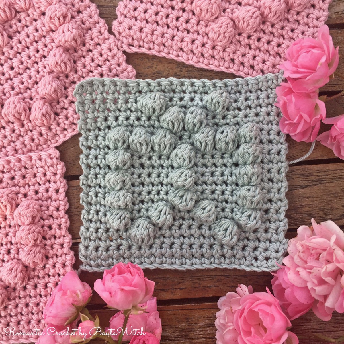 DIY – Romantiska virkade rutor med fjärilar | BautaWitch