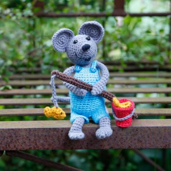 DIY – Sötaste virkade husmössen – amigurumi | BautaWitch