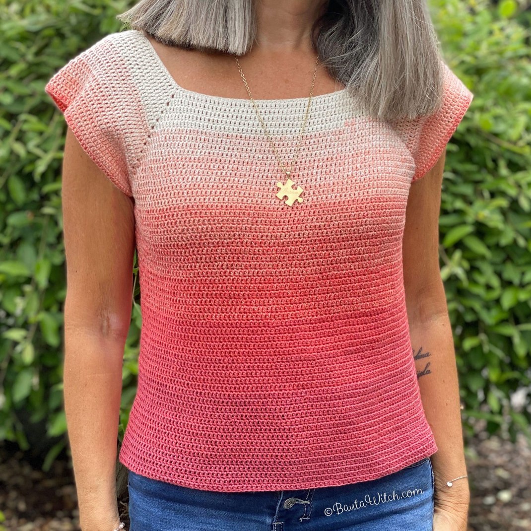 DIY – Virkad söt sommartopp | BautaWitch