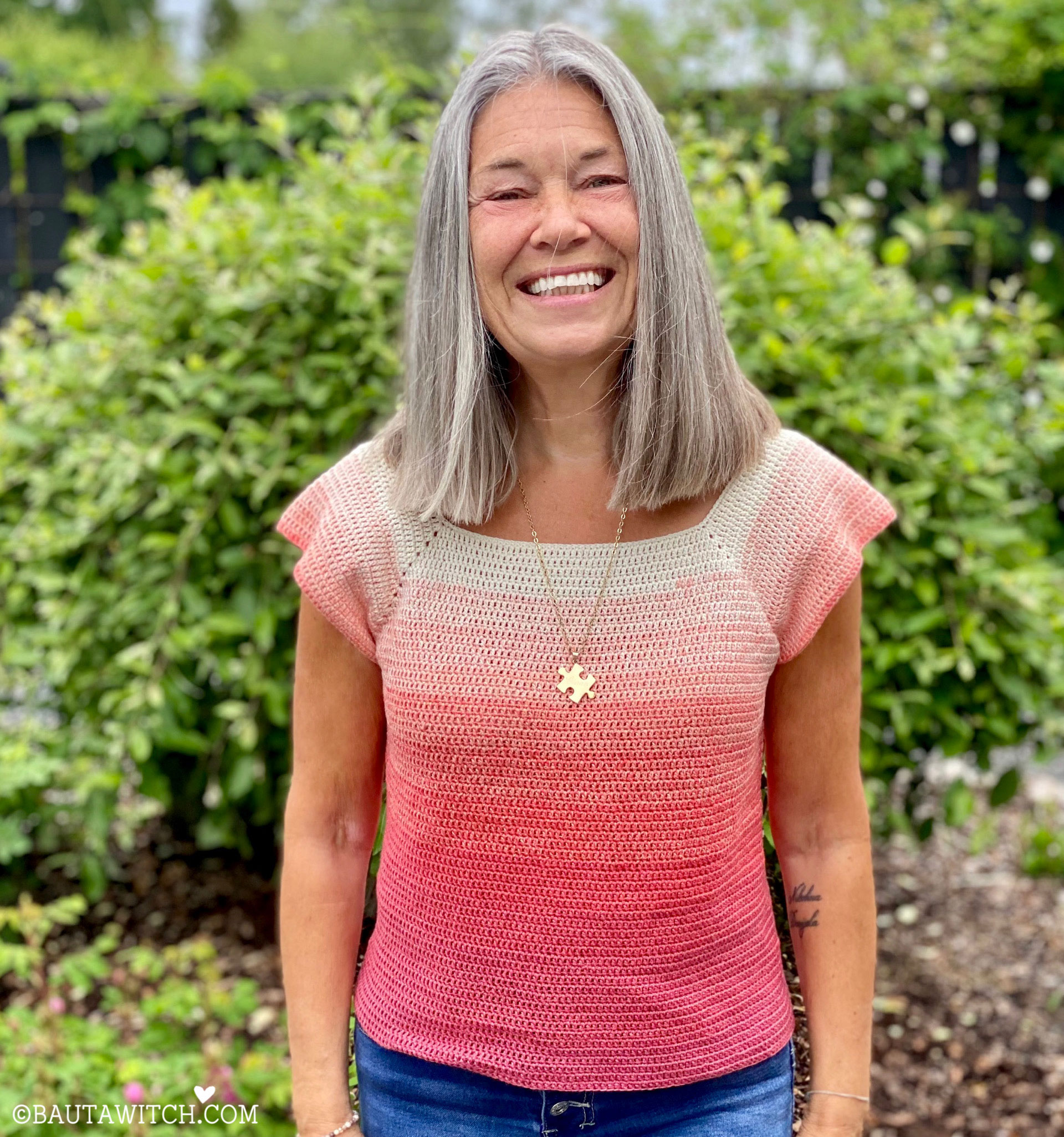 DIY – Virkad söt sommartopp | BautaWitch