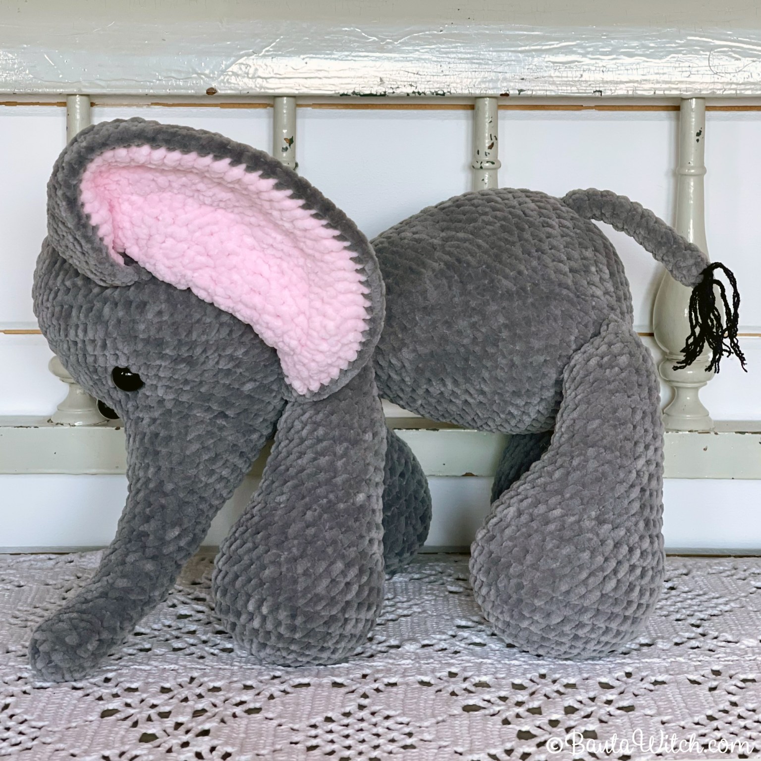 DIY – Den stora virkade kramgoa elefanten Elvis | BautaWitch