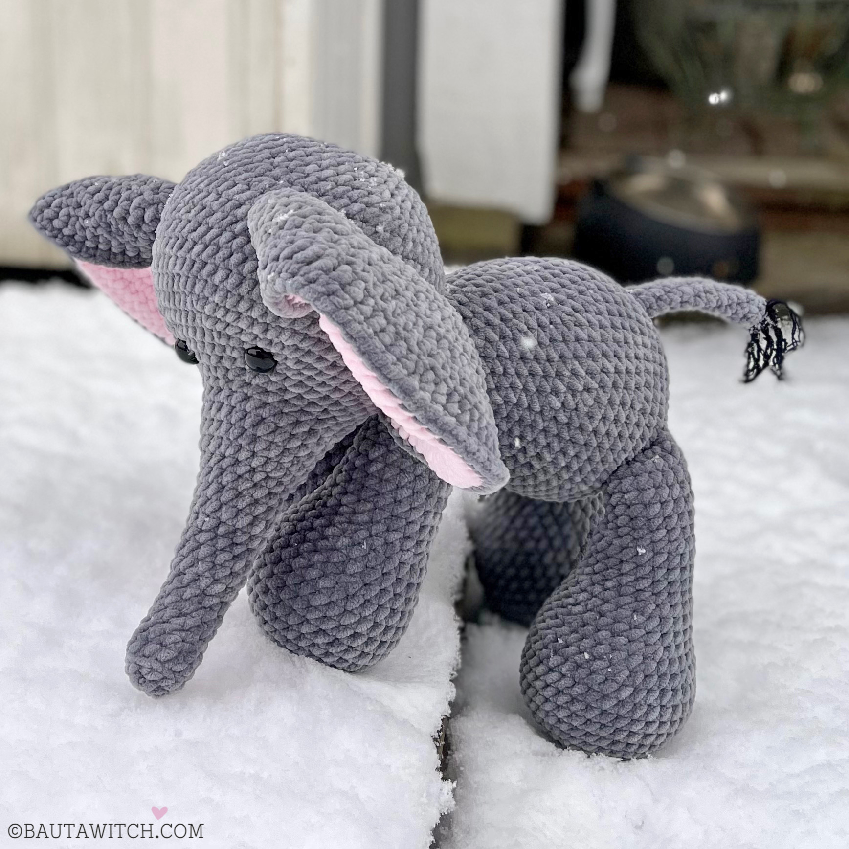 DIY – Den stora virkade kramgoa elefanten Elvis | BautaWitch