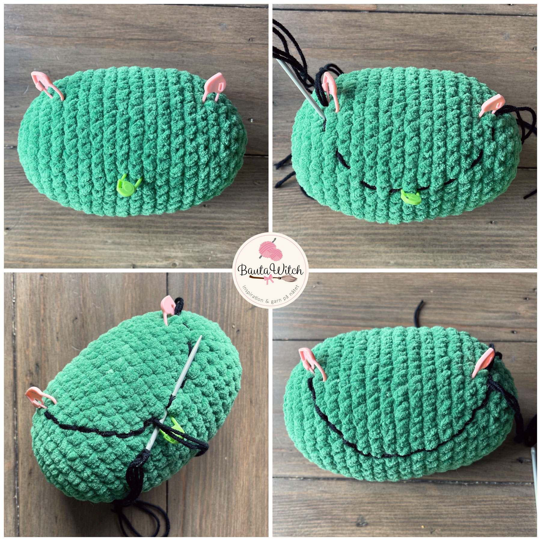 DIY – Den virkade kramgoa grodan, Froggy | BautaWitch