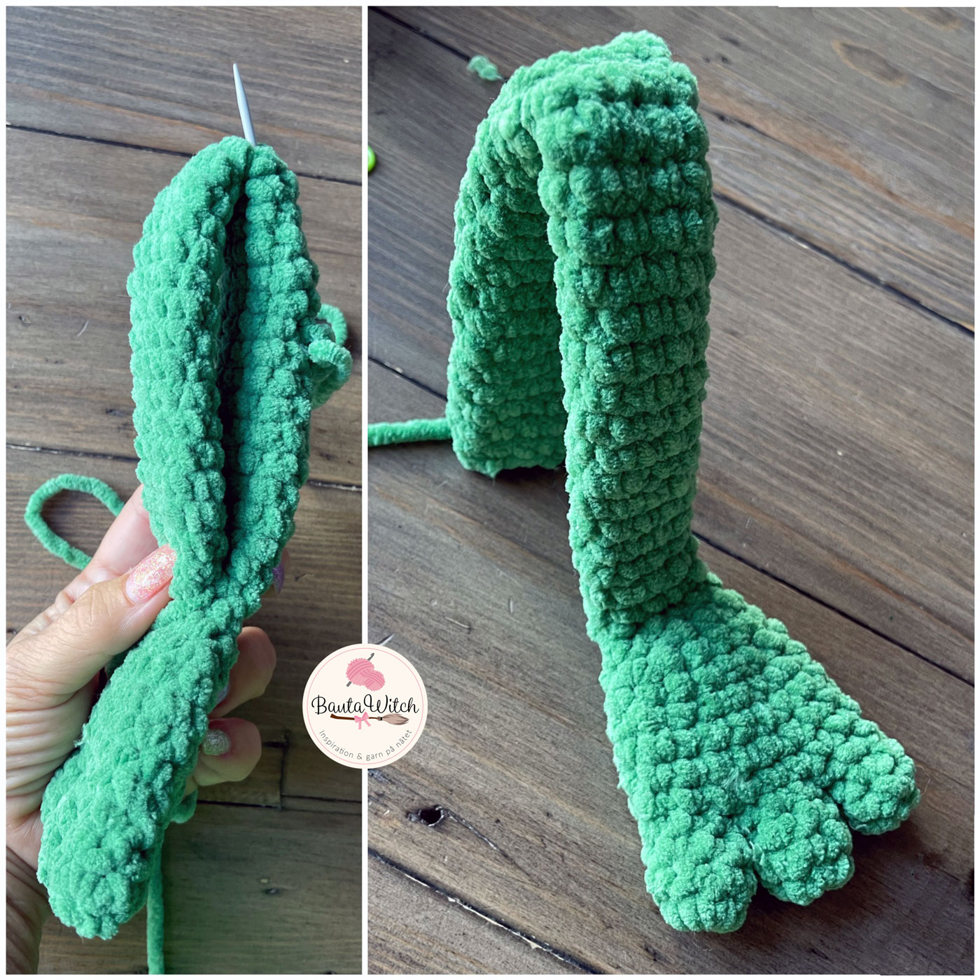 DIY – Den virkade kramgoa grodan, Froggy | BautaWitch
