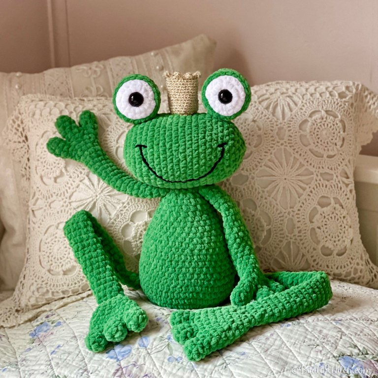 DIY – Den virkade kramgoa grodan, Froggy | BautaWitch
