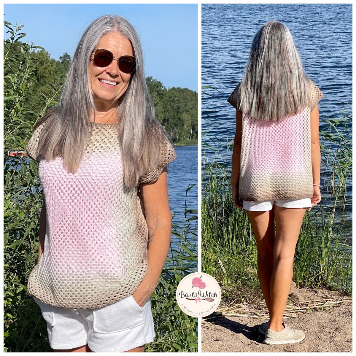 DIY- Virkad oversized topp för alla kroppar | BautaWitch