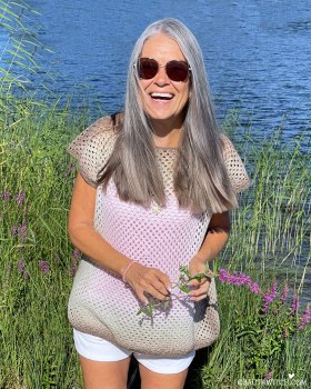 DIY- Virkad oversized topp för alla kroppar | BautaWitch