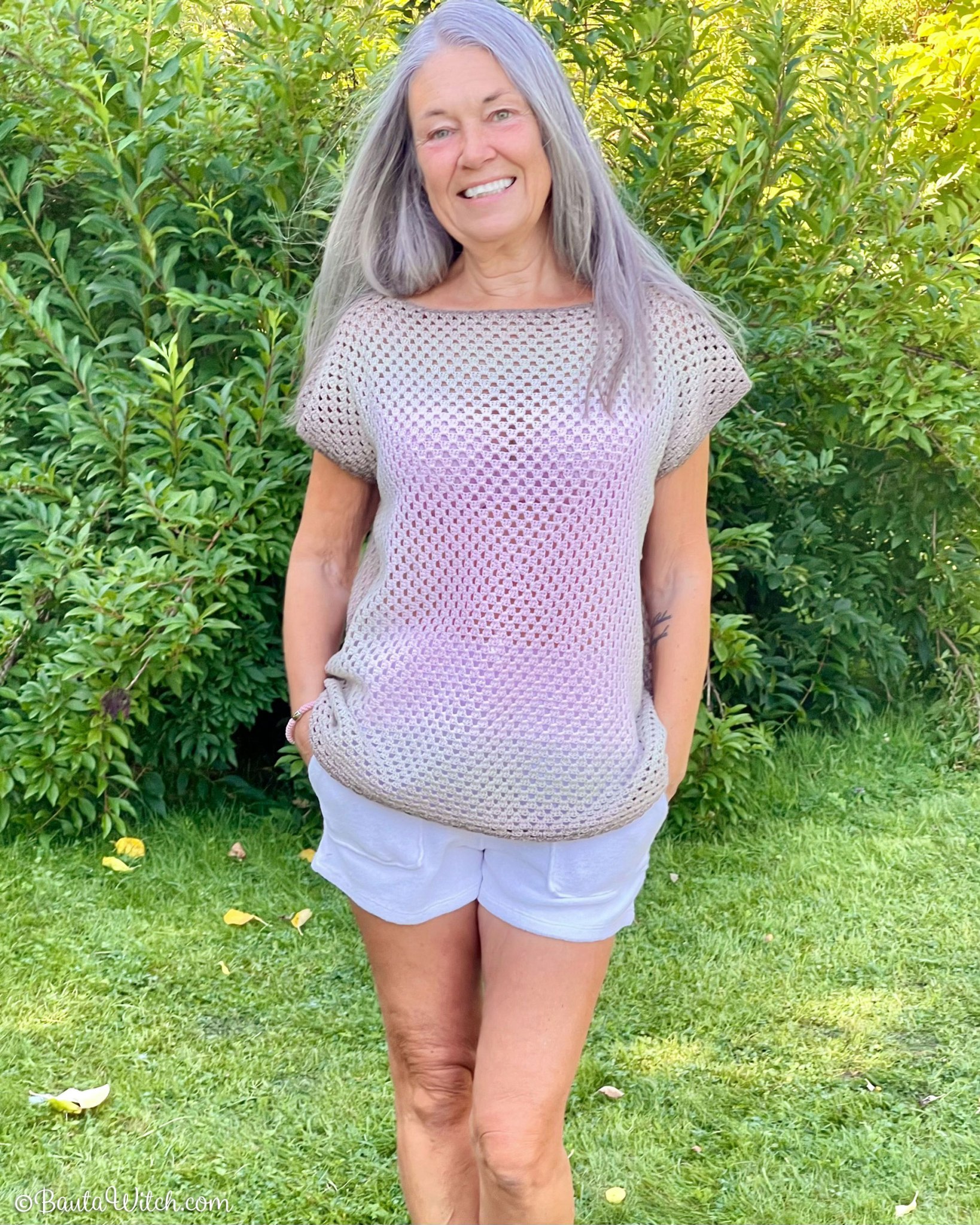 DIY- Virkad oversized topp för alla kroppar | BautaWitch