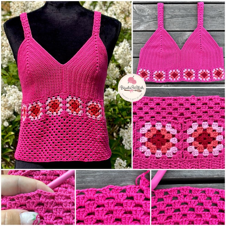 DIY – Virkat linne med mormorsrutor | BautaWitch