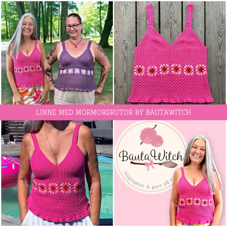 DIY – Virkat linne med mormorsrutor | BautaWitch