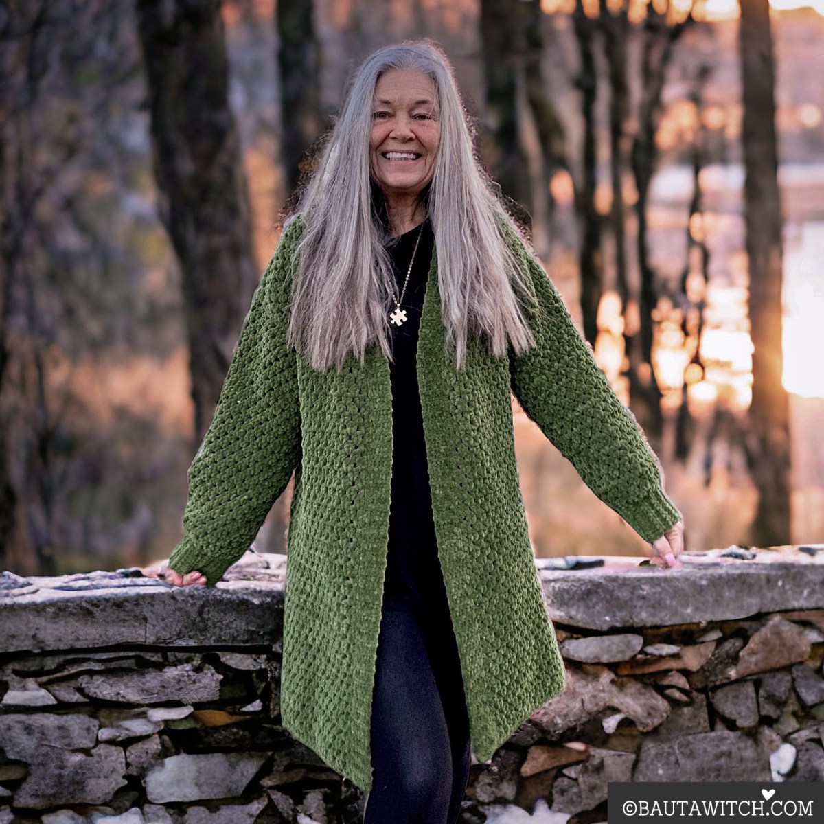 DIY – Virkad kofta i sammetsgarn | BautaWitch
